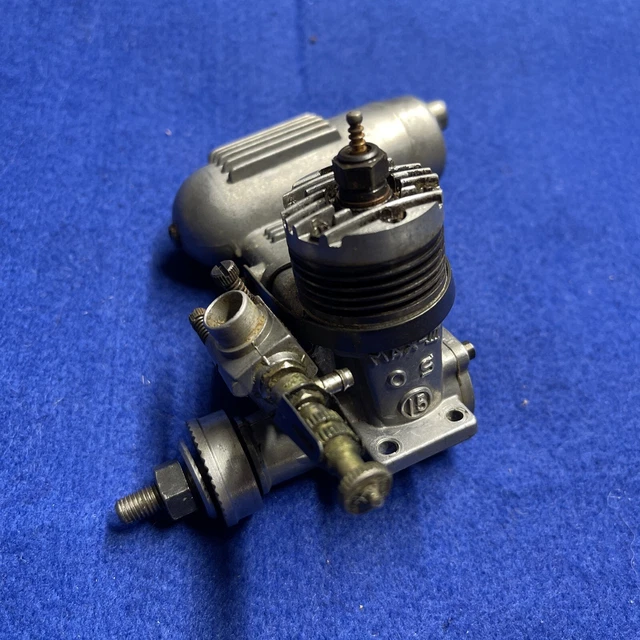 OS MAX 15 MkIII Vintage Nitro Glow Engine For Model Plane Aeroplane ...