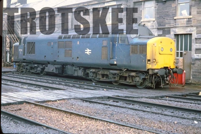 35MM SLIDE BR British Railways Diesel Loco Class 37 37124 c1980 ...