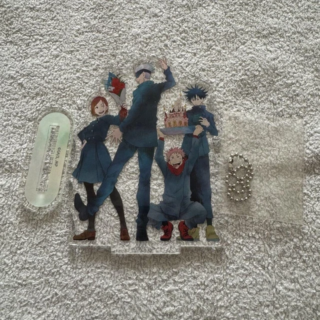 JUJUTSU KAISEN MAPPA Gojo Satoru Birthday Acrylic Stand Keychain EUR 55 ...