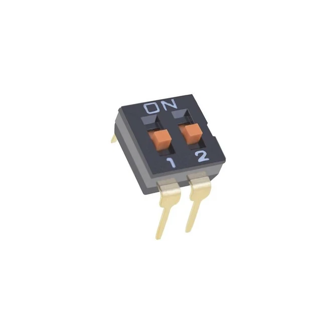 INTERRUPTOR A6S-2104-H: DIP-SWITCH Número Secciones: 2 ON-OFF 0,025A/24VDC OMRON EUR 7,59 ...