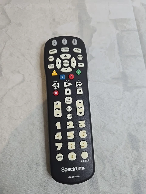 SPECTRUM UR3-SR3S - TV Cable Big Button Remote Control Clicker $4.00 ...