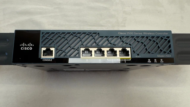 CISCO WLAN 2500 Series 4-Port Wireless Controller Model 2504 £94.32 ...