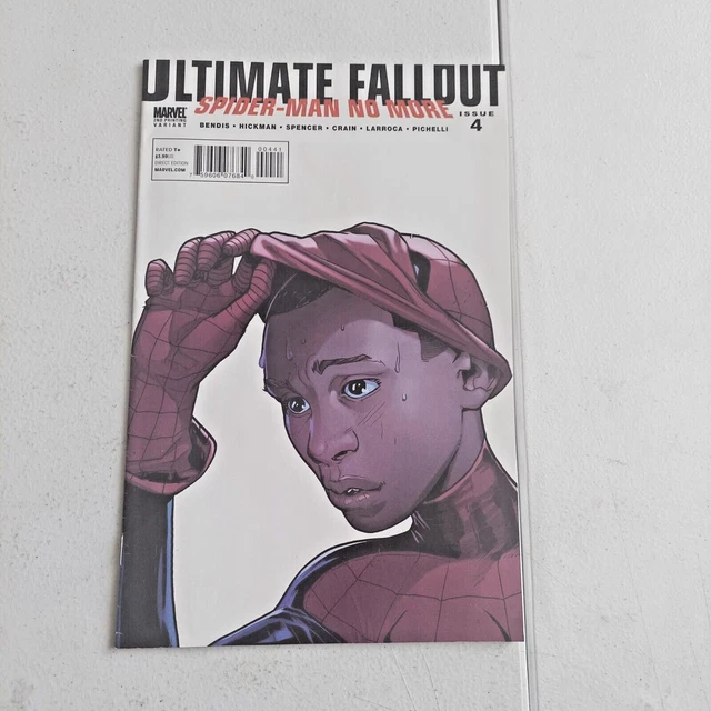 ULTIMATE FALLOUT 4 First App Miles Morales Spider-Man 2ème impression ...