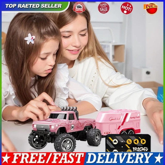 REMOTE CONTROL TRUCK USB-C Rechargeable Adjustable Speed/Steering for ...