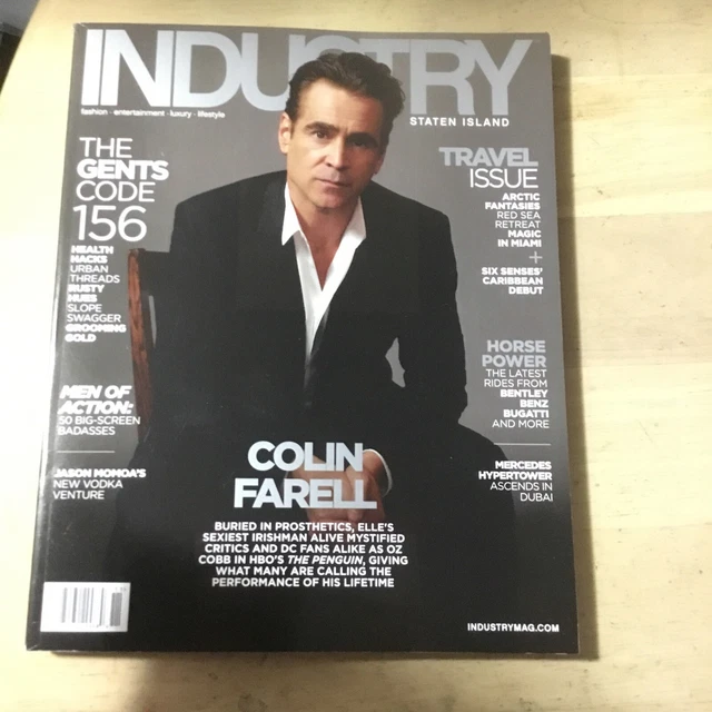 COLIN FARRELL OZ Cobb THE PENGUIN,Bugatti Tourbillon car..INDUSTRY ...