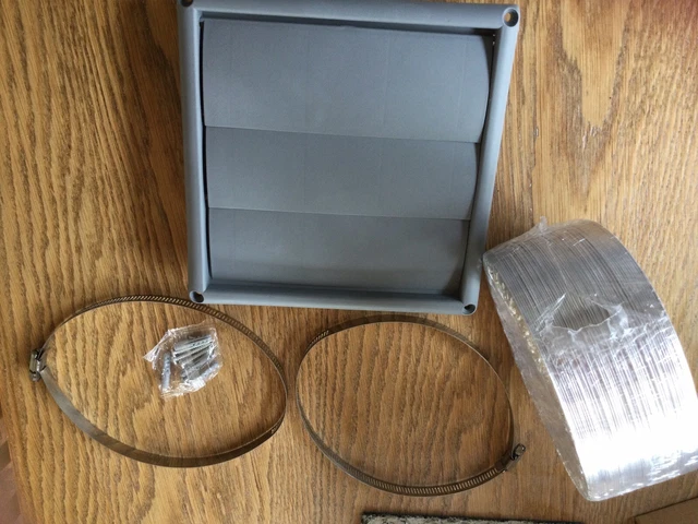 KITCHEN COOKER HOOD Flat Vent Ducting Kit £15.00 - PicClick UK