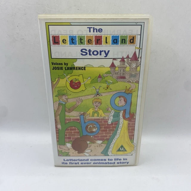 THE LETTERLAND STORY VHS Video Tape Voiced by Josie Lawrence Vintage £ ...