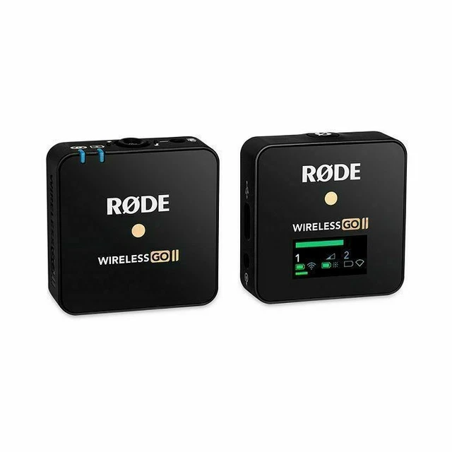 RODE WIRELESS GO II Single Set Microphone System (black) £216.65 ...