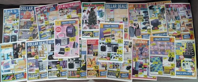 CRAZY PRICES OLD Shop Catalogues 1999 2000 Y2K Discount Junk Bargain ...