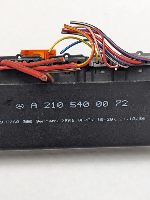 MERCEDES SLK R170 K40 Engine Management Relay Module 1996 - 2004 A210 ...