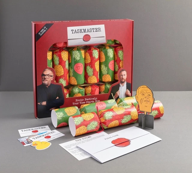 TASKMASTER CHRISTMAS CRACKERS - Puzzle Post £24.99 - PicClick UK