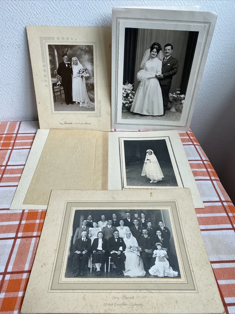 4 ANCIENNES PHOTOS Mariage Communion Souvenir Famille Annecy Lyon portait EUR 39,90 - PicClick FR