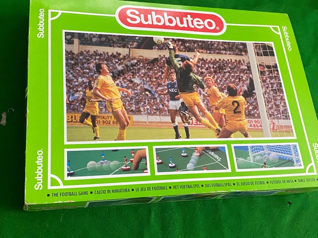 SUBBUTEO FOOTBALL GAME Set Vintage Some broken Flags VGC £18.00 ...