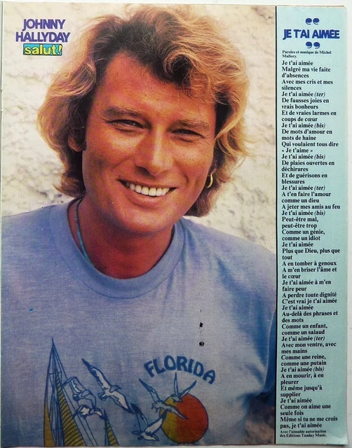 JOHNNY HALLYDAY => Coupure De Presse 1 Page 1981 / Clipping EUR 4,00 ...