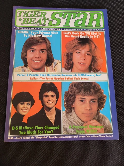 TIGER BEAT STAR Magazine, Dec 1977, Shaun Cassidy, Leif Garrett, Bay ...