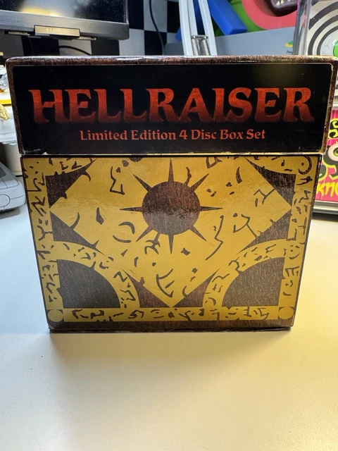 HELLRAISER TRILOGY DVD (2004) Andrew Robinson, Hickox (DIR) cert 18 4 ...