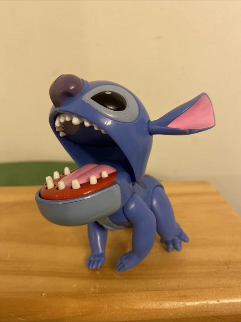 DISNEY LILO & Stitch STITCH BITING FIGURE McDonalds 2002 Action Figure ...
