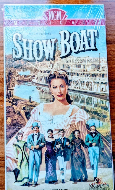 SHOW BOAT MGM Musicals 1951 Factory Sealed VHS Tape Technicolor Restoration $25.00 - PicClick CA