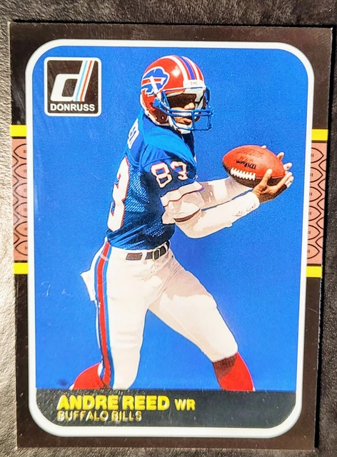 2016 ANDRE REED RÉTRO 1987 Panini Donruss #18 - BUFFALO BILLS (COUR ...