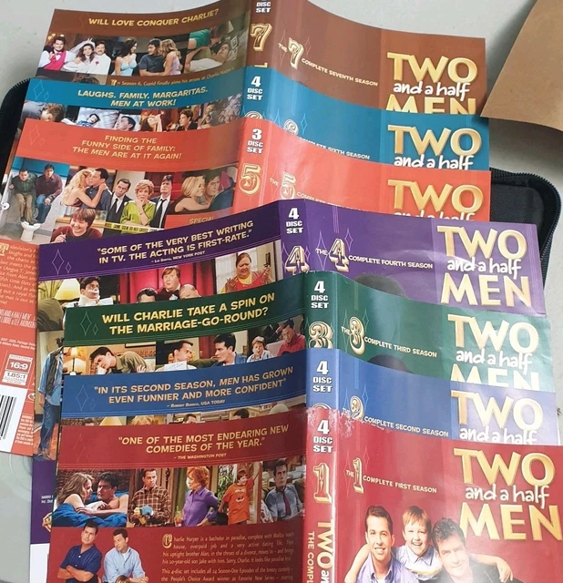 TWO AND A Half Men (26 DVD Set) Seasons 1,2,3,4,5,6,7 In Folder ...