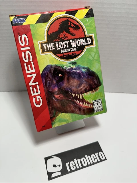 LOST WORLD: JURASSIC Park (Sega Genesis, 1997) Game and box $118.99 ...