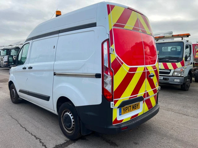 2017 FORD TRANSIT Custom High Roof Panel Van 2.0 Diesel Damaged Salvage ...