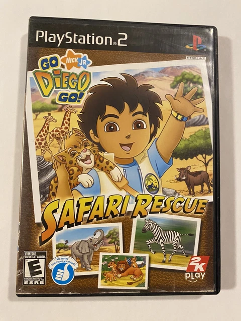 GO, DIEGO, GO Safari Rescue (Sony PlayStation 2, 2008) CiB with Manual ...