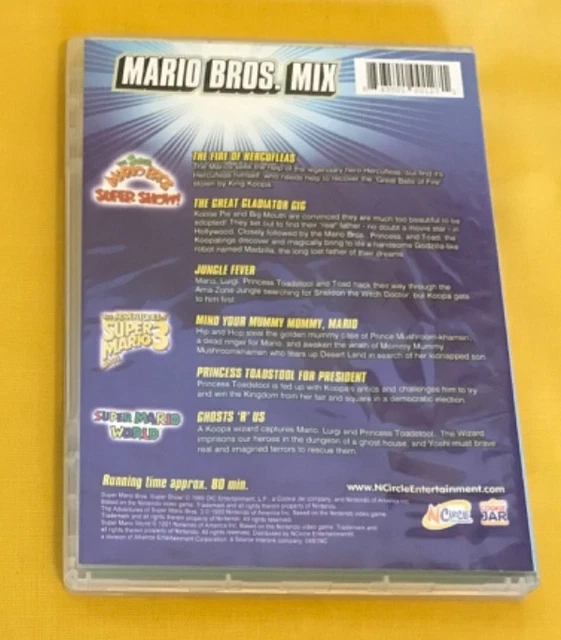 SUPER MARIO BROS. Mix Limited Edition DVD Nintendo 1989 1991 $10.00 ...