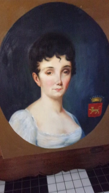 TABLEAU PORTRAIT DE Noble signé. Contemporain. EUR 140,00 - PicClick FR