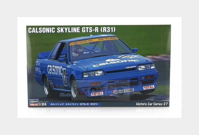 1:24 HASEGAWA NISSAN Skyline Gts-R (R31) Calsonic #12 Racing 1985 Kit HA21127 EUR 48,95 ...