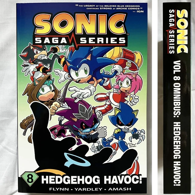 SONIC SAGA SERIES 8 Archie Comics Omnibus Issues #195-218 Hedgehog ...