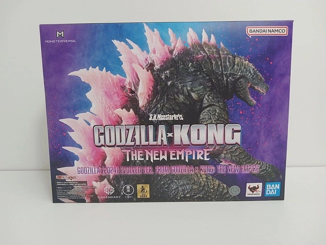 BANDAI S.H.MONSTER ARTS GODZILLA (2024) EVOLVEd ver. DA GODZILLA × KONG ...