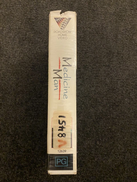 MEDICINE MAN MOVIE VHS (PAL, 1992) Sean Connery EUR 14,97 - PicClick IT