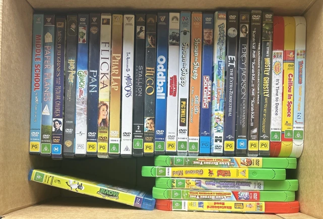 25 KIDS DVDS Kids Children Movies Bundle Bulk Lot -PRE OWNED #223 $49.95 - PicClick AU