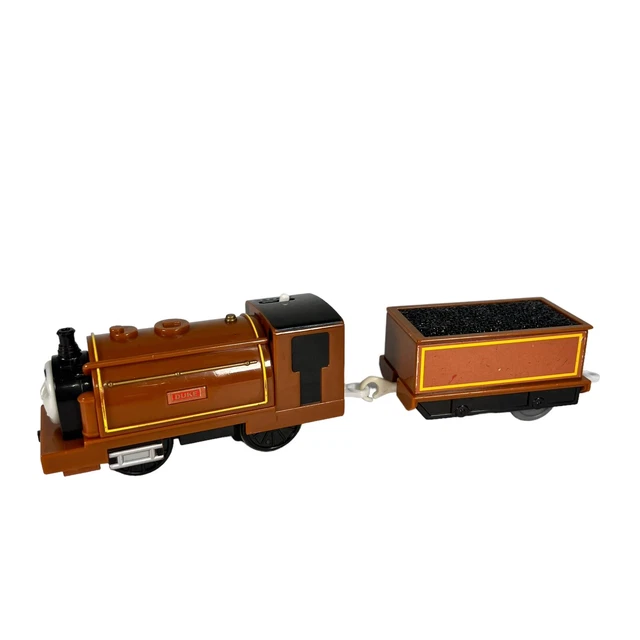 THOMAS & FRIENDS TrackMaster Duke and Tender Motorized Train Engine ...