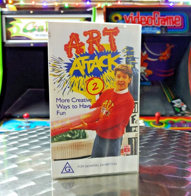 ART ATTACK 2 - 1995 ABC For Kids - VHS Video Tape $18.90 - PicClick AU