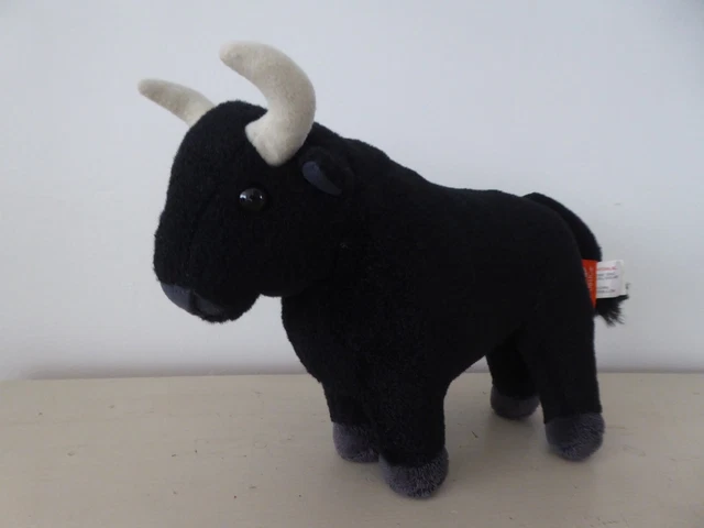 WILD REPUBLIC SOFT Plush Spanish Bullfighting Bull Toy Animal RARE ...