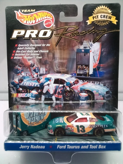 HOT WHEELS PRO Racing NASCAR /Ford Taurus Tool Box - First Plus 13 ...