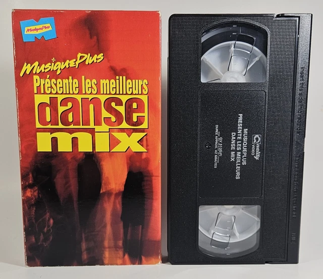 MUSIQUE PLUS PRÉSENTE Les Meilleurs Danse Mix (VHS, 1993) RARE ...
