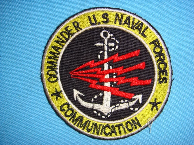 VIETNAM WAR PATCH, Us Naval Commander & Communication Forces £9.81 ...
