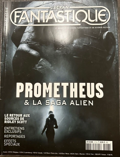 MAGAZINE L'ECRAN FANTASTIQUE hors-série, spécial Prometheus et la saga Alien EUR 12,00 - PicClick FR