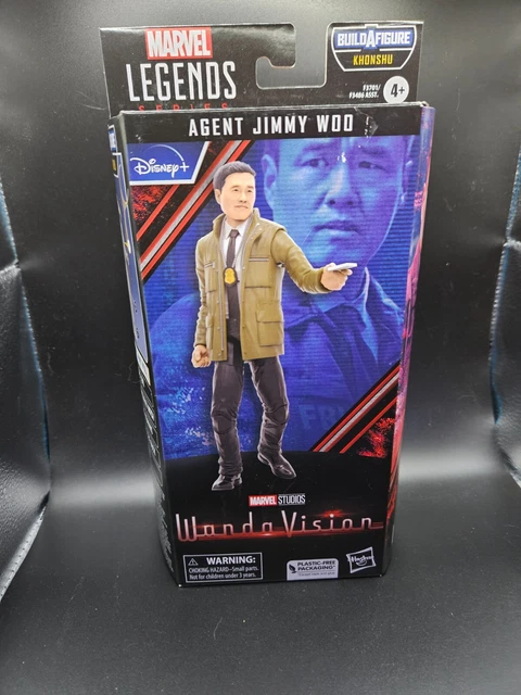 MARVEL LEGENDS SERIES MCU Disney+ Wandavision Agent Jimmy Woo 6" Action ...