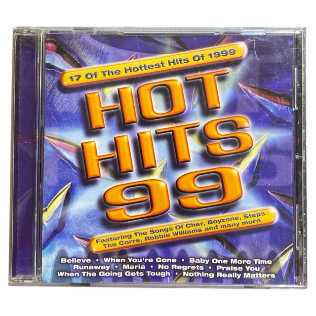 HOT HITS 99 CD 1999 Pop Compilation Cover Versions Cher Britney Boyzone ...