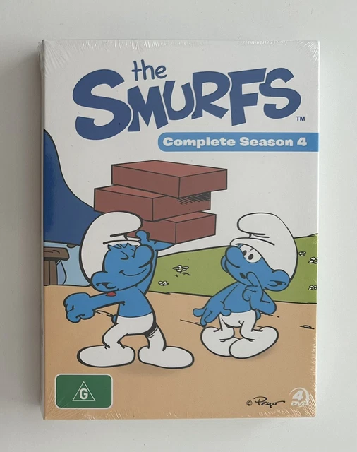 THE SMURFS - Season 4 (4 Disc DVD Set) Region 4 Animated TV Series New ...