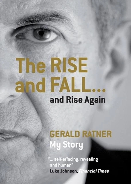 THE RISE AND Fall...and Rise Again by Gerald Ratner (English) Paperback ...