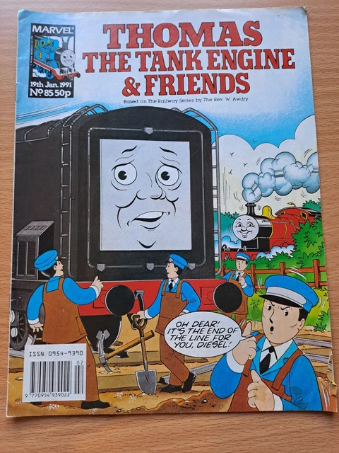 THOMAS THE TANK Engine And Friends Marvel Magazine Comic Issue No. 85 ...