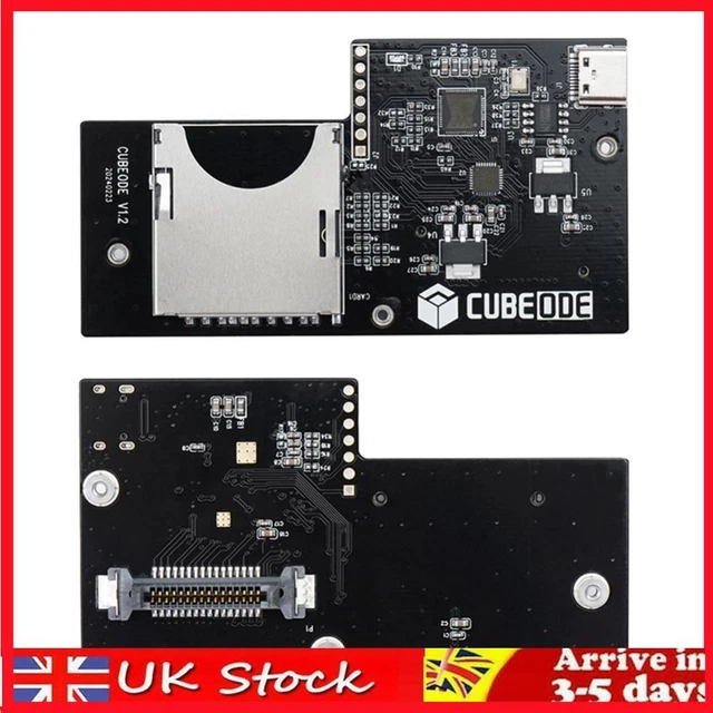 CUBEODE V1.2 OPTICAL Drive Emulator Reusable for NGC GameCube DOL-001 ...