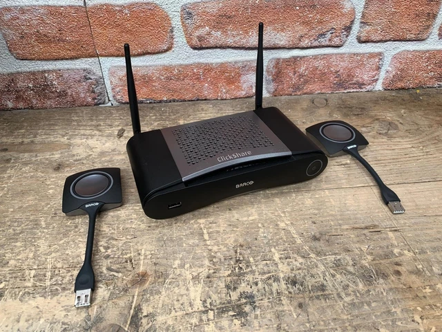 BARCO CLICKSHARE CSE-200 Wireless Presentation System with 2x USB ...
