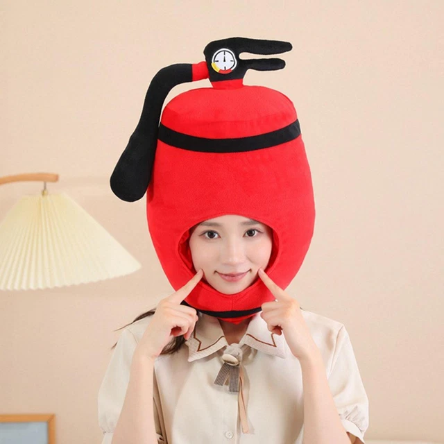COSPLAY COSTUME HAT Fire Extinguisher,Birthday Photo Props Toy Full ...