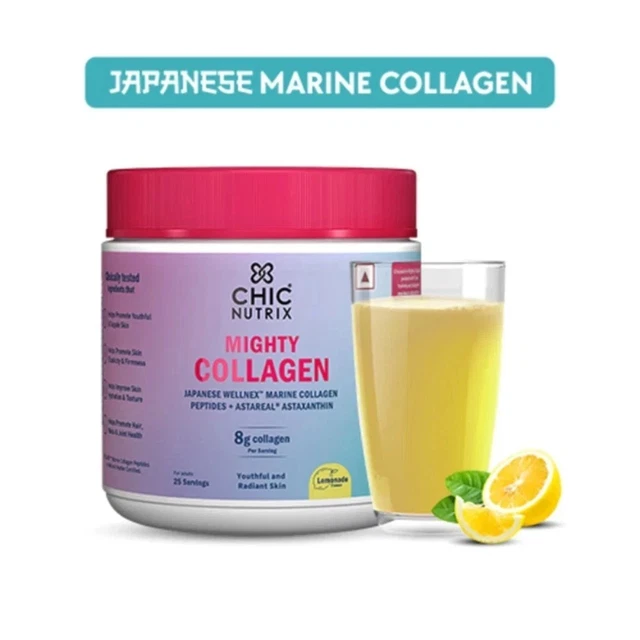 CHICNUTRIX MARINE COLLAGEN Supplements Powder for Women & Men £42.11 ...
